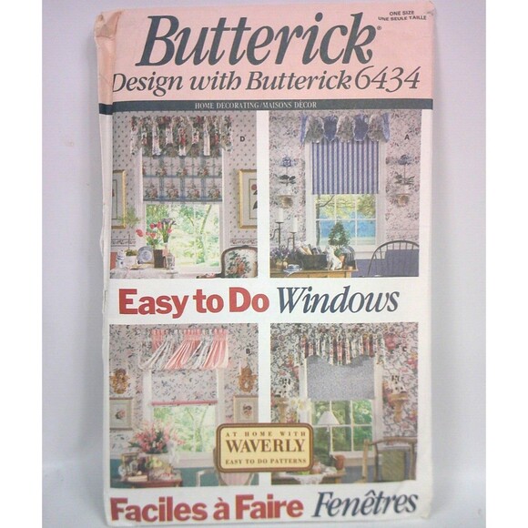 Butterick | Design | Vtg 992 Butterick 5947 Bathroom Accessories Shower ...